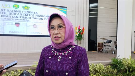 Ismiati Sambut Kafilah MTQN Jawa Barat Di Gedung Serba Guna Bapenda Kaltim