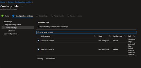 removing sidebar apps from edge from intune or powershell microsoft qanda