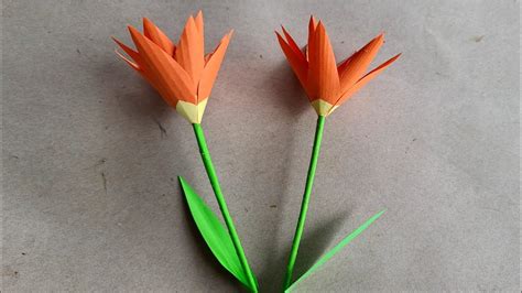 How To Make Paper Flowers Amazing Flowers Diy Craft Crafts Diy