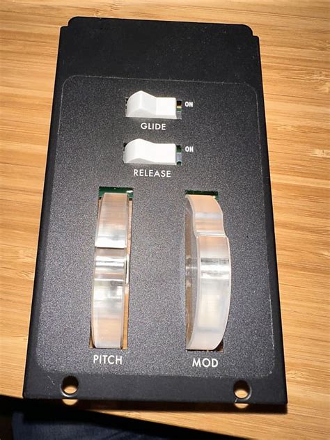 Moog Voyager Mod Pitch Wheel Black Reverb