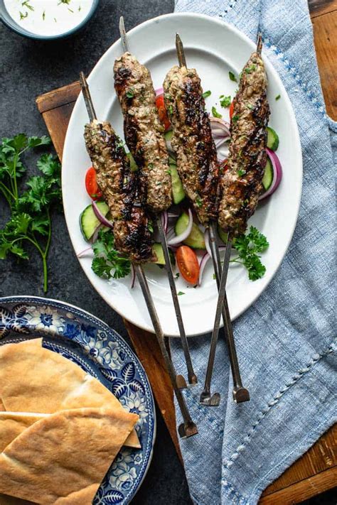 Grilled Lamb Kofta Kebabs Healthy Seasonal Recipes
