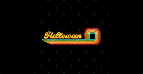 Helloween Vintage Beautiful Helloween Sticker Teepublic