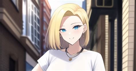 人造人間18号 人造人間18号 Ryuのイラスト Pixiv