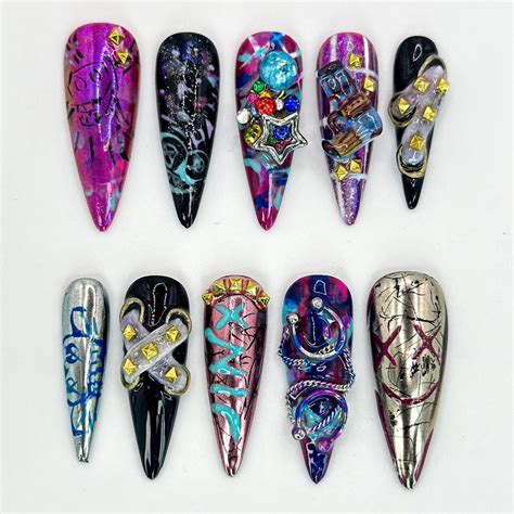 Arcane Jinx Nails Etsy