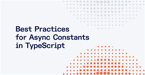 setting constants to async results in typescript