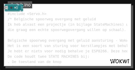 Belgische Spoorweg Overgang Met Geluid Aansturing Les 15 22 12 22