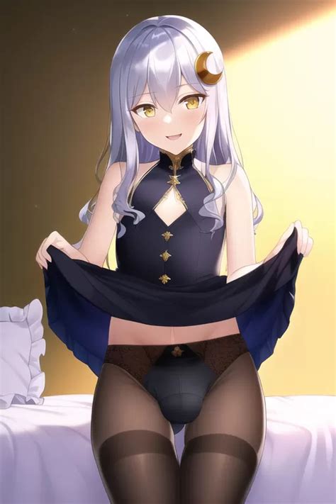 男の娘パンツチェック Aipictors