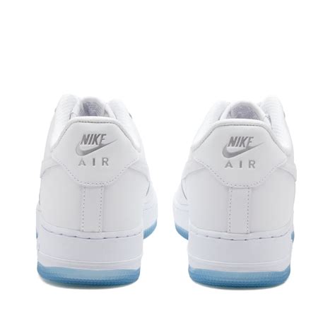 Nike Air Force 1 07 Wb White And Reflect Silver End Us