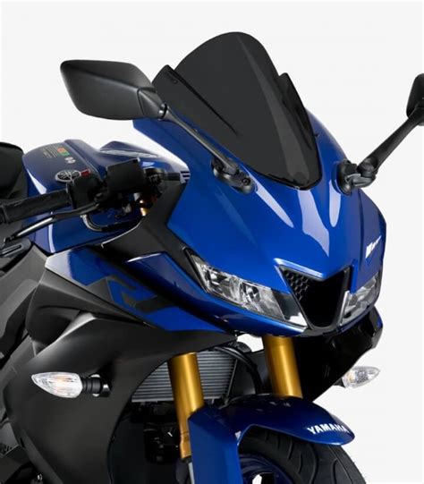 Cúpula Puig Racing Yamaha YZF R125 Ahumado oscuro 3619F