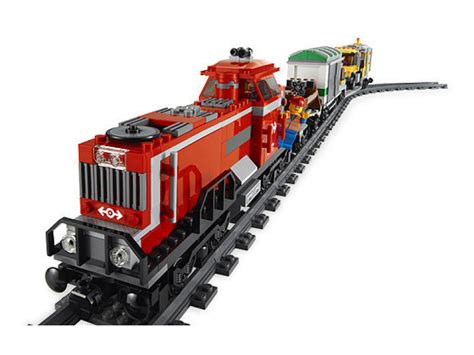 Конструктор Сити Красный грузовой поезд купить | Цены аналога Lego City