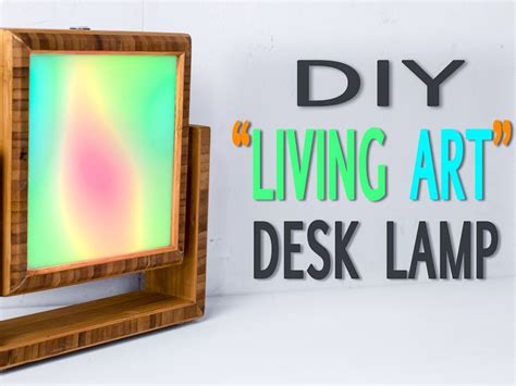 Living Art Arduino Controlled Desk Lamp