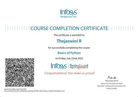 thejaswini r on linkedin completed the course basic of python