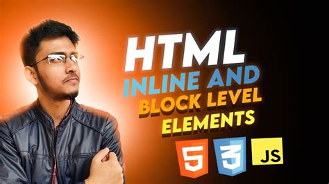 Html Inline And Block Level Elements Complete Web Development Course