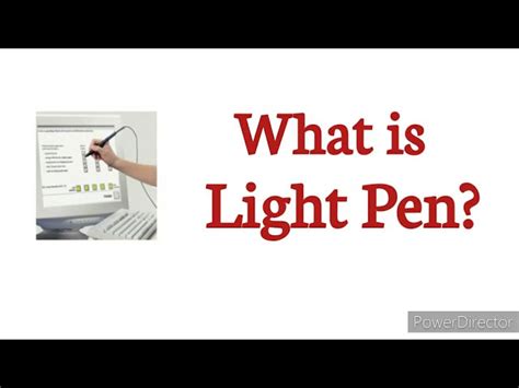 Light Pen Computer