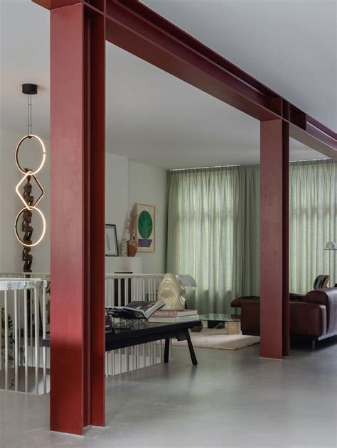 House With Four Columns Created By Unknown Architects In Amsterdam Interior Columns Columns