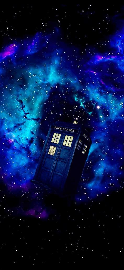 Doctor Who Tardis In Space Wall Art