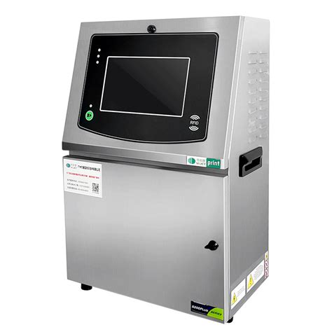 Continuous Inkjet Printer For Printing Qr Code On Concave Bottle