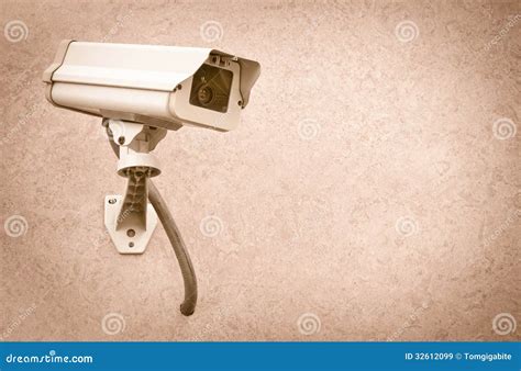 Cctv Security Camera Stock Image Image Of Camera Outdoor 32612099