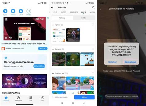 Cara Mengirim File Dari Iphone Ke Android Melalui Shareit Polahp