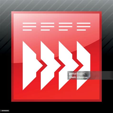 Flowchart Icon On A Square Button Sleek Series High Res Vector Graphic Getty Images