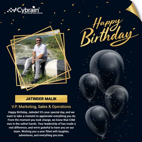 Cybrain Software Solutions Pvtltd On Linkedin Csm Birthday