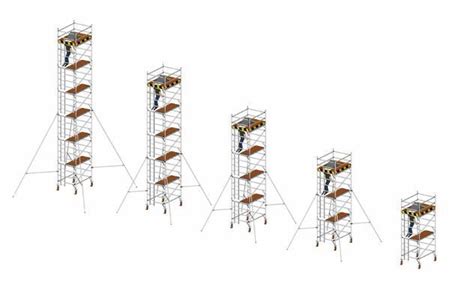 Nord Technology Scaffolding Ansiasnzs Certified Aluminium Tower