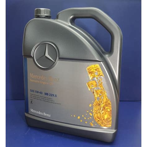 100 Genuine 5w40 Fully Synthetic Engine Oil Oem Mercedes Benz Shell