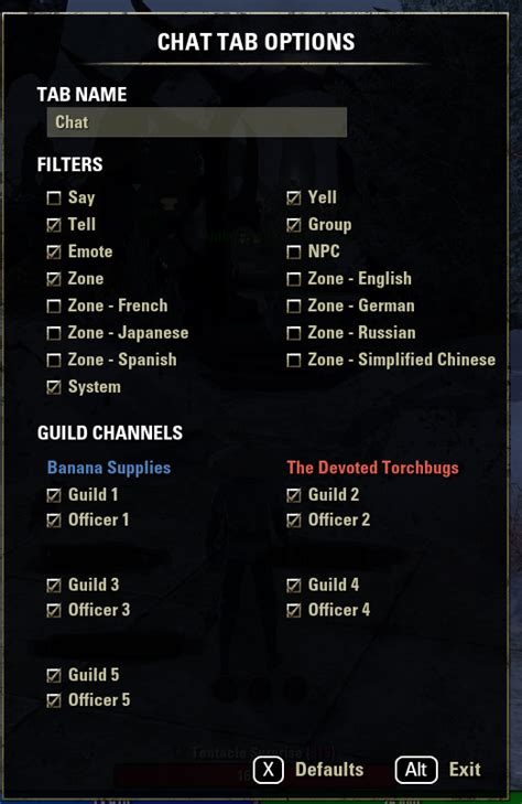 Npc Dialog In Chat Box — Elder Scrolls Online
