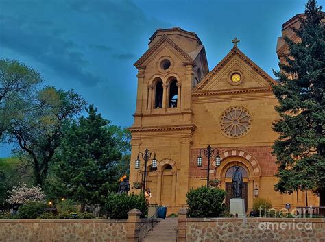 The Cathedral Basilica Of St Francis Of Assisi Photograph By Suzanne