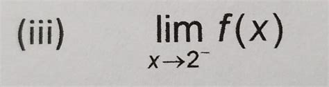 Solved Evaluate Each Limit If It Exists If The Limit Does