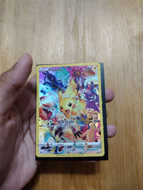 Mavin Pokémon Tcg Pikachu Crown Zenith 160159 Full Art Secret Rare