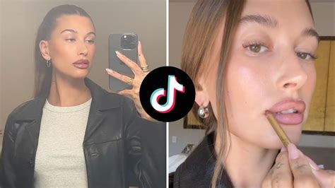 Hailey Bieber Sparks Backlash For ‘brownie Glazed Lips Tiktok Trend Dexerto
