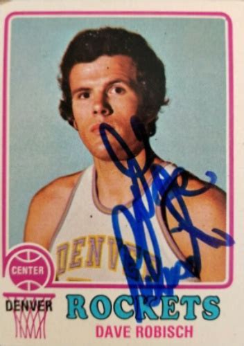 Dave Robisch Autographs And Memorabilia Sports Basketball