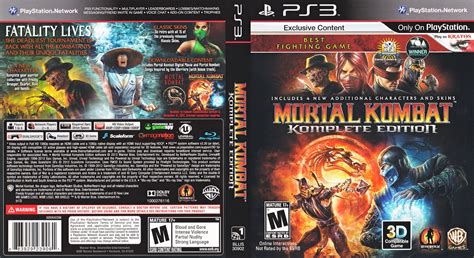Mortal Kombat Komplete Edition 3dvd Game Computer 3d Pc Dvd Cd