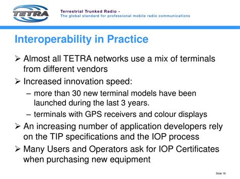 Ppt Tetra Interoperability Iop Powerpoint Presentation Free