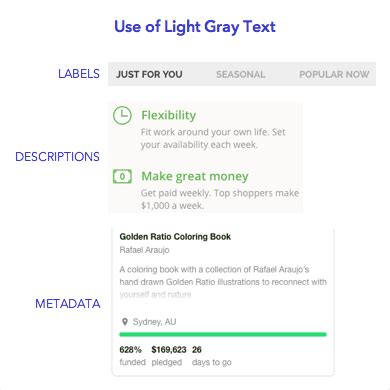 Why Your Gray Text Should Never Exceed 46 Brightness