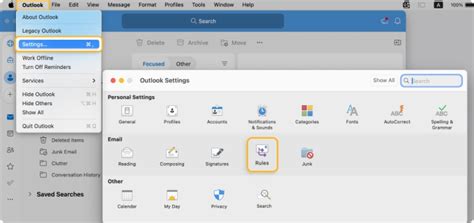 How To Create A Rule In Outlook To Filter Emails
