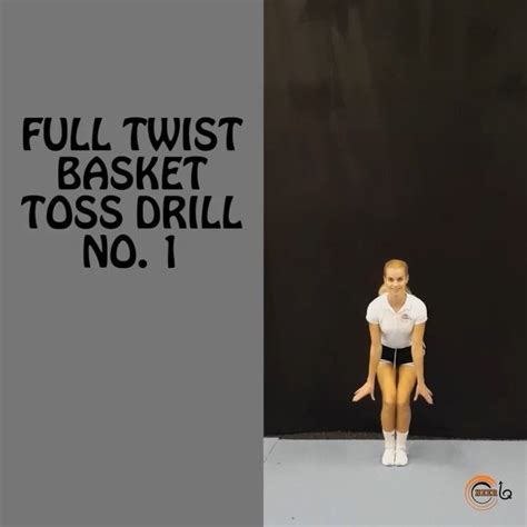 Cheer Iq On Instagram Full Twist Basket Drill 1 🎉 Start By