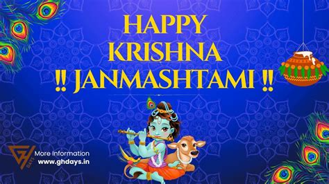 Krishna Janmashtami Date And Time In India 2025 Ghdays