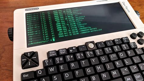 The Devterm In Combination With Cool Retro Term Is Just Lovely R CyberDeck