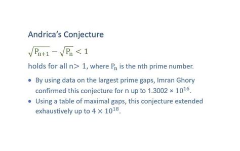 Pawan Kumar Bk On Linkedin Conjecture Primegaps Maximalgaps