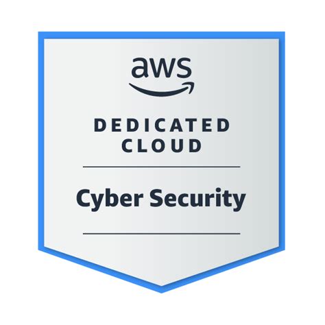 AWS Dedicated Cloud Cyber Security Credly