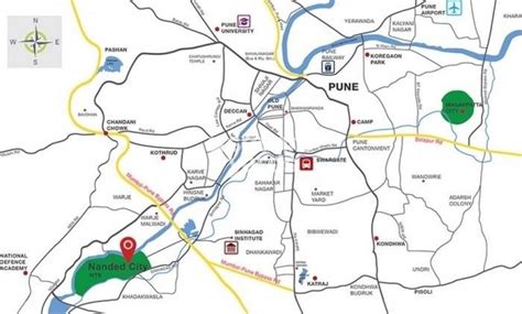 Nanded City In Sinhagad Road Pune 6936 Lac Floor Plans Location Map And Reviews