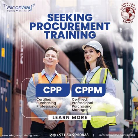 Wingsway Training Institute On Linkedin Cpp Cppm Purchasing