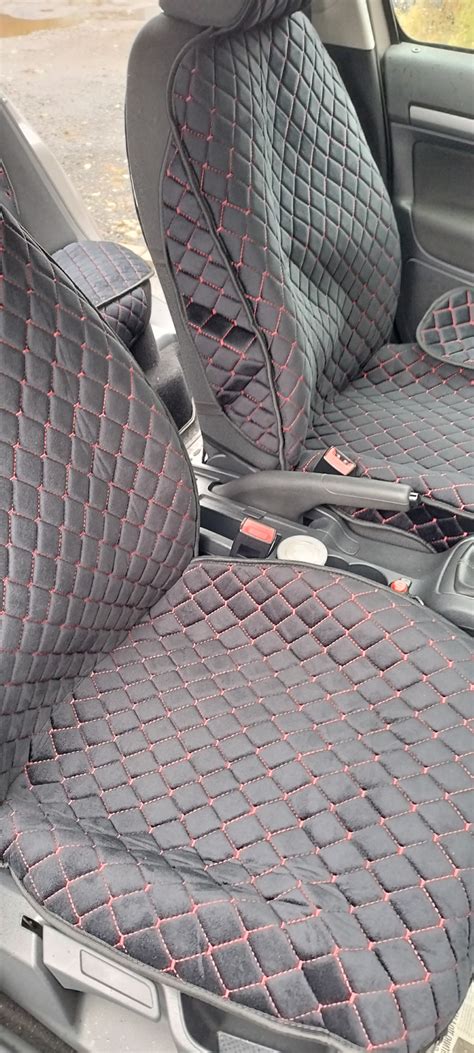 Накидки на сиденья — Skoda Octavia A5 Mk2, 1,6 л, 2011 года ...