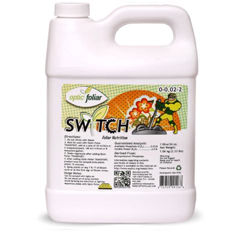 Optic Foliar Switch 1l Hydrofarm Europe