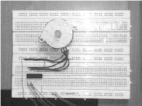 Stepper Motor During Rotation Download Scientific Diagram