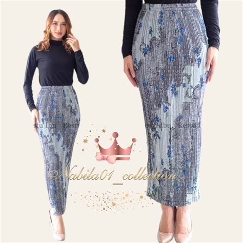 Jual Rok Plisket Batik Rok Plisket Bawahan Kebaya Rok Kebaya