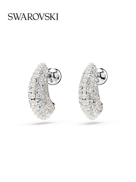 Swarovski Серьги кольца - купить с доставкой по выгодным ценам в ...