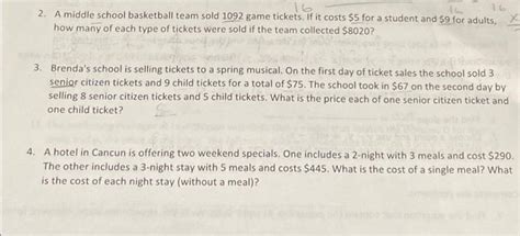 Solved 5 Solve Each System Inequalities Shade Only The
